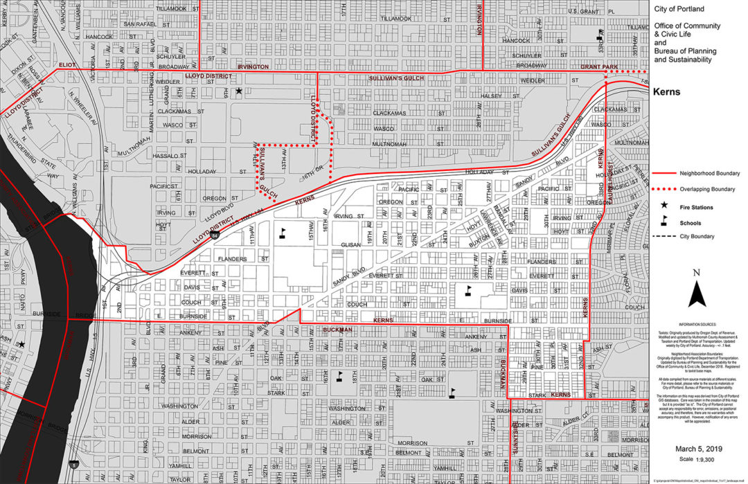 Kerns-boundary-map | Portland Prepares